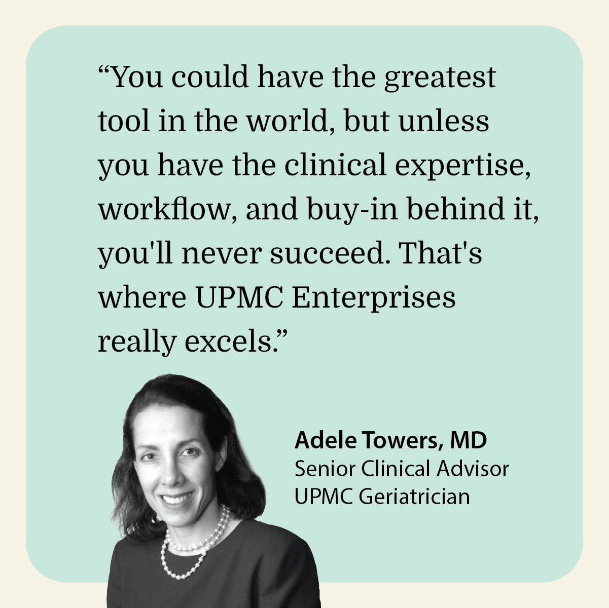 Dr. Adele Towers Leads Rollout of BrainCheck Cognitive Assessment ...